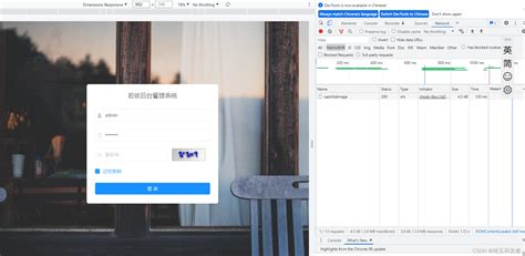 若依前后端系统访问msg “请求访问prod Apicaptchaimage认证失败无法访问系统资源“，验证码出不来和点击提交报