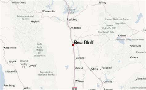 Guide Urbain De Red Bluff