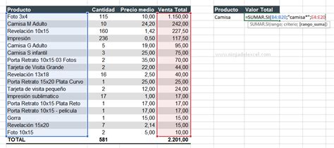 SUMAR SI con Comodín en Excel Ninja del Excel