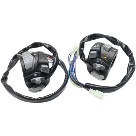 Motorcycle Universal Assembly With Red Drl Light Sa 02 Wali Mall