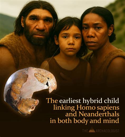 The Oldest Known Human Fossil That Blends Homo Sapiens And Neanderthal