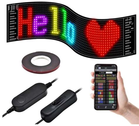 Jual Gotus Scrolling Flexible Bluetooth Led Sign Di Seller Aghanim Cengkareng Timur Kota