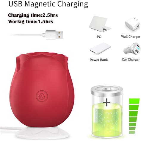 Best Price For Women Rose Clitoris Sucking Vibrator Nipples Sucker Oral