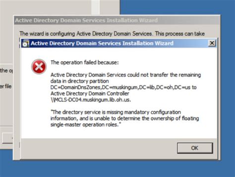 Solved Can Not Demote Server Domain Controller Due To Not Able To Transfer The Remaining