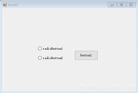 c radiobutton 跨窗体传递值简单的方法 长风~ 博客园