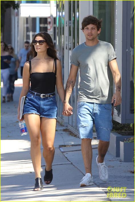 Louis Tomlinson And Danielle Campbell Hold Hands On Shopping Trip