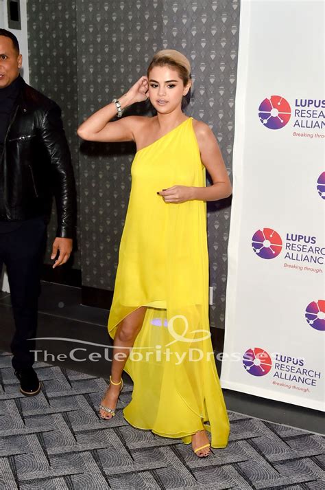 Selena Gomez Yellow Dress
