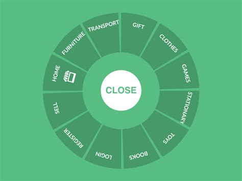 Circular Menu Using Html Css And Javascript — Codepel
