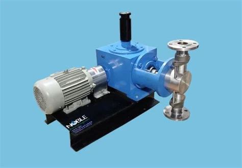 Multi Head Plunger Dosing Pump For Industrial Max Flow Rate 500 Lph