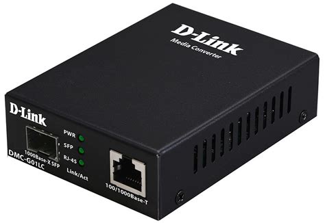 Медиаконвертер D-Link DMC-G01LC 10/100/1000Base-T Twisted-pair to ...