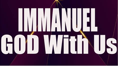 Preface Immanuel God With Us Ebook Author