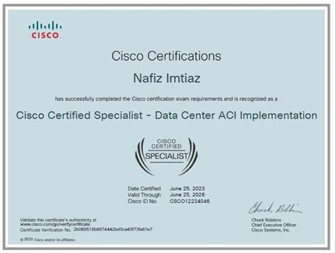 nafiz imtiaz on linkedin successfully passed cisco data center aci