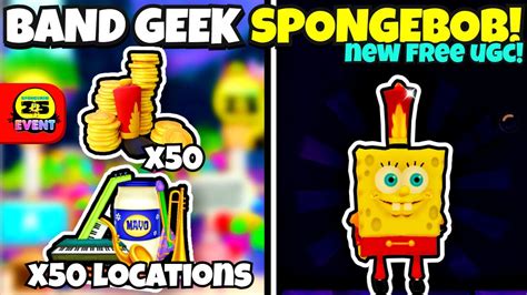 Band Geek Spongebob Morph Roblox Spongebob Simulator Youtube