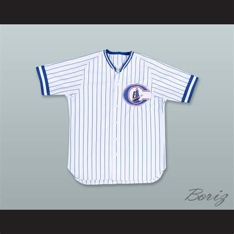 Derek Jeter 24 Columbus Clippers White Pinstriped Baseball Jersey — Boriz