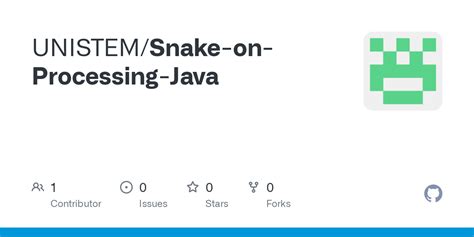 Github Unistem Snake On Processing Java