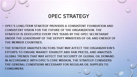 Opec Function And Structure