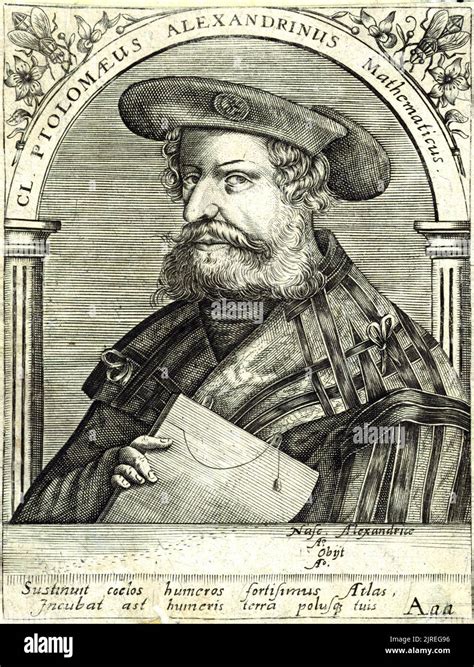 Claudius Ptolemy Mathematician Astronomer Geographer And Astrologer
