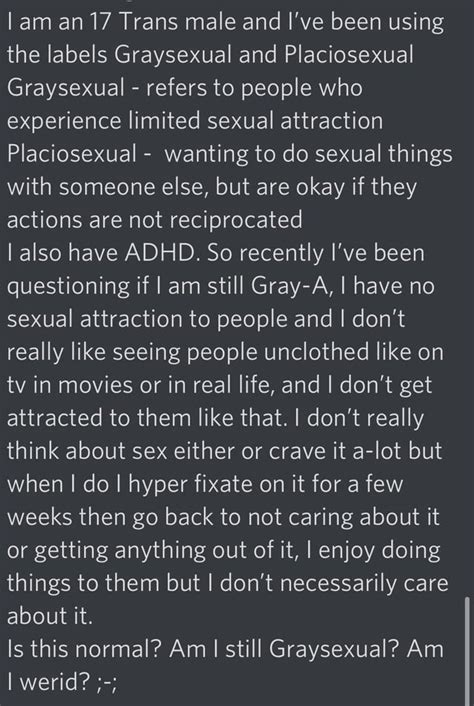 can you help me figure what this is is it a sexuality or am i just