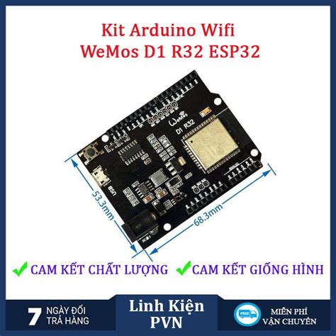 Mua Kit Arduino Wifi Wemos D1 R32 Esp32 Ble Giá Rẻ Nhất Tecki Vn