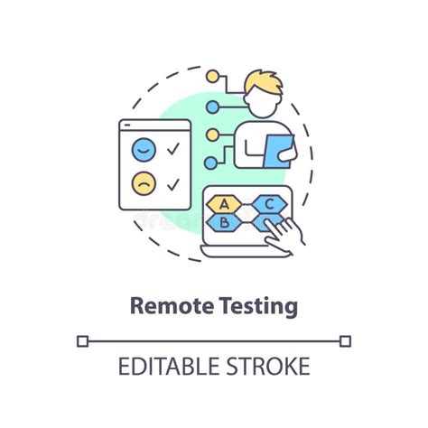 Remote Testing Stock Illustrations 382 Remote Testing Stock