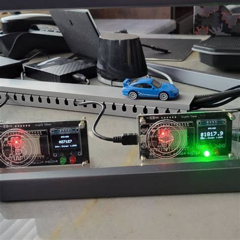 Bitcoin Price Ticker Diy Kit Etsy