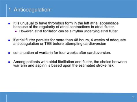 Atrial Flutter Afl Management Principals Pptx Ear Nose And Throat Conditions Diseases