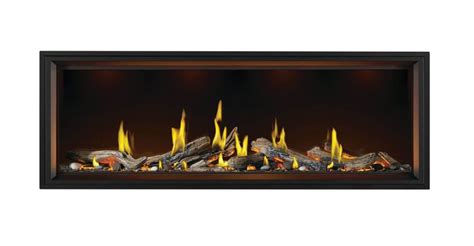 Napoleon Tall Linear Vector™ 74 With Luminous Logs Hearth Appliances