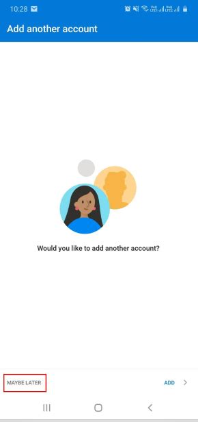 Android Outlook App Imap