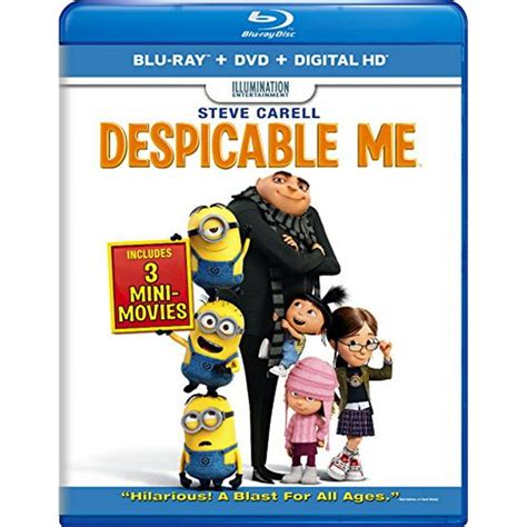 Despicable Me Blu Ray Cover