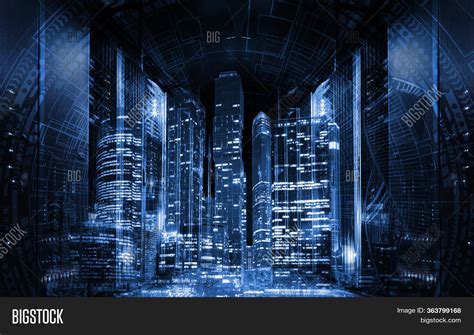 3d Rendering Blue Image And Photo Free Trial Bigstock