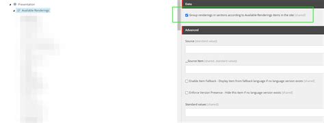 sxa is there any way i can order rendering tabs sitecore stack