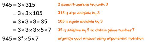 prime factorization of an integer chilimath