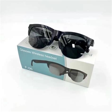 Bluetooth Sunglasses Smart Intelligent Technology Glasses F06 China