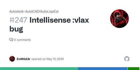 Intellisense Vlax Bug Issue Autodesk Autocad Autolispext Github