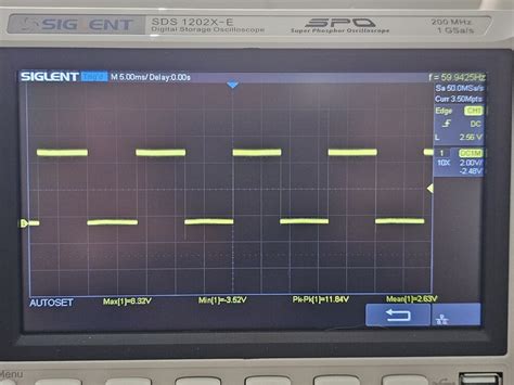 Arduino Why Does My Square Wave Signal From An Elegoo Uno R Have V Overshoot Undershoot