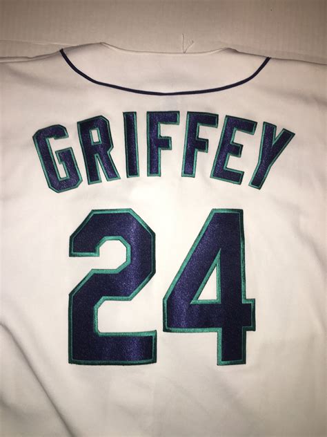 Vintage 90s Authentic Ken Griffey Jr Seattle Mariners Russell Athletic