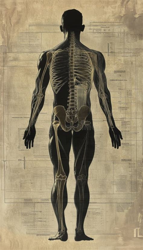 Medical Diagram Showing Long Term Low Gravity Effects On Muscle Atrophy And Bone Density Loss