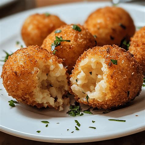 Cheesy Italian Arancini Balls Recipe Foodmacronutrient