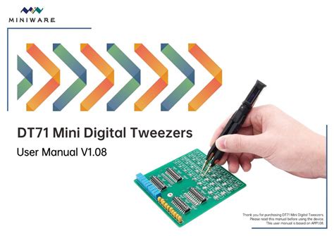 Miniware Dt71 User Manual Pdf Download Manualslib