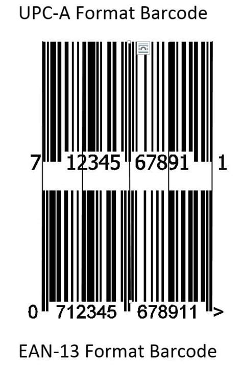 barcode formats upc and ean 13 world barcodes