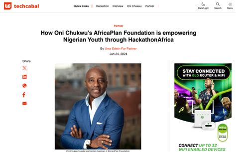 News Africaplan Foundation