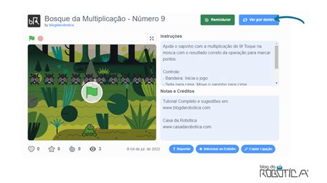 semana do scratch bosque da multiplicação blog da robótica