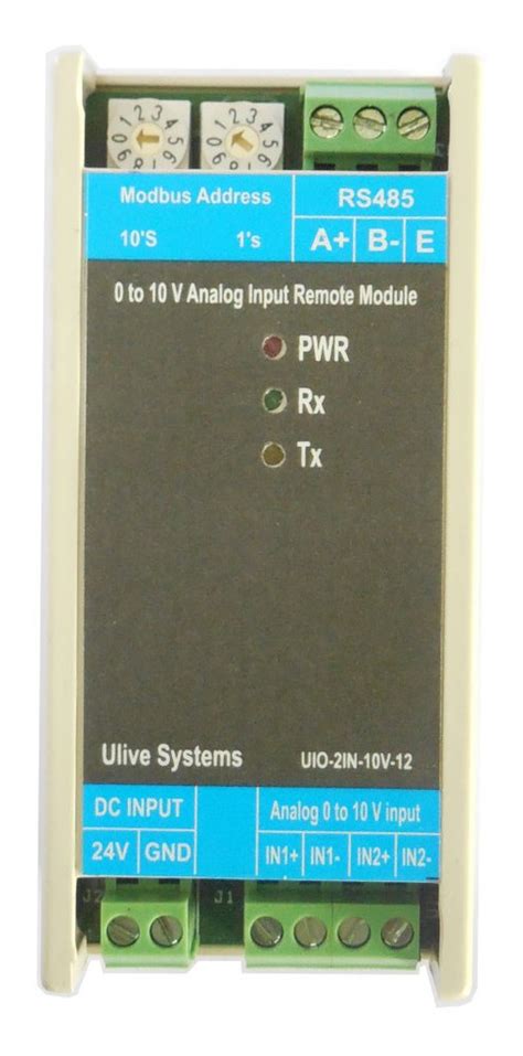 Dual Input 0 10v Analog To Rs485 Modbus Transmitter At 3500 Piece Remote Input Output
