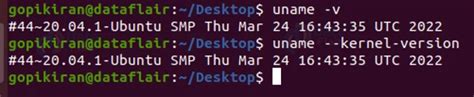 Uname Command In Linux Dataflair