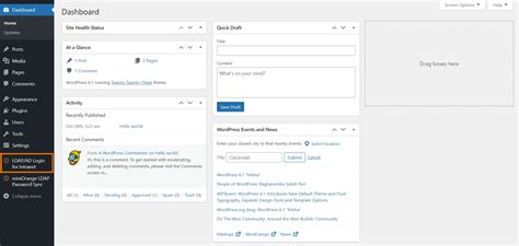 Setup Password Sync With Active Directory LDAP Server