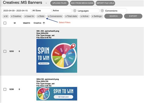 How To Get Stats From Creative Pools Goadserver Documentation