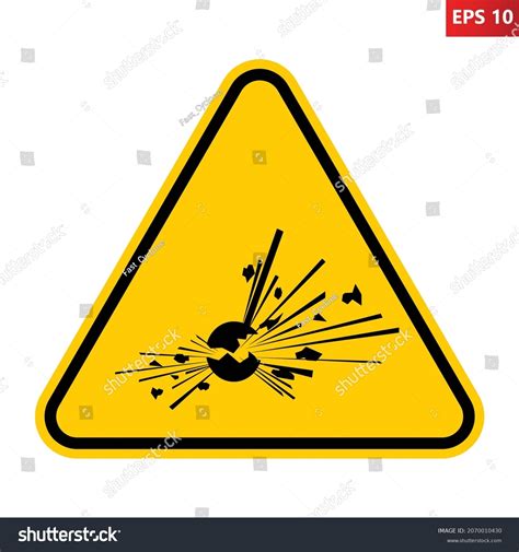 Explosive Symbol Explosive Symbol
