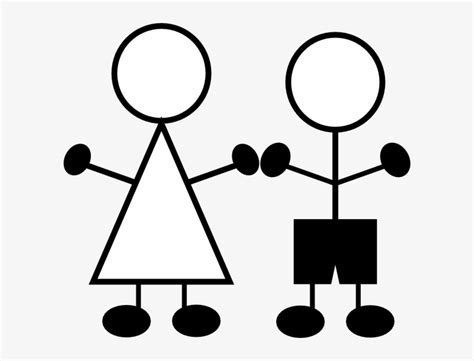 Girl Stick Figure Clip Art