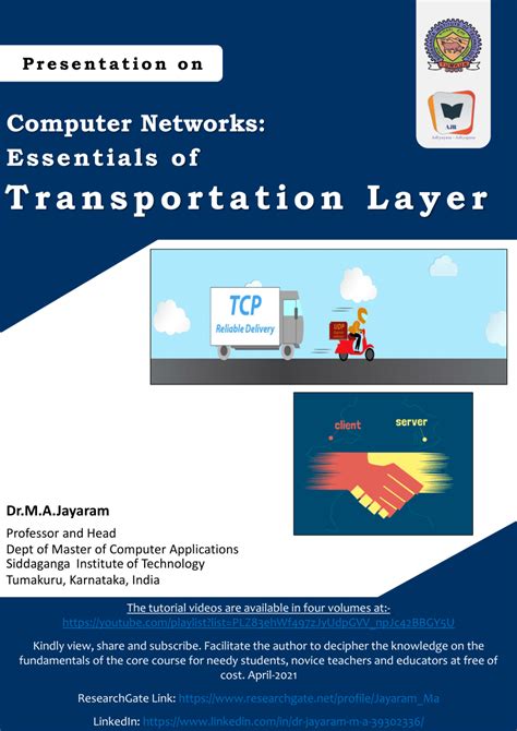 PDF Computer Networks Essentials Of Transport Layer