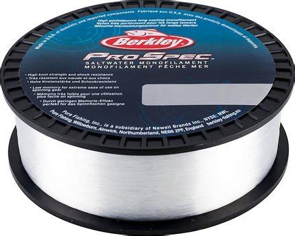 Berkley Pro Spec Monofilament Clear Blue 1000m Spool